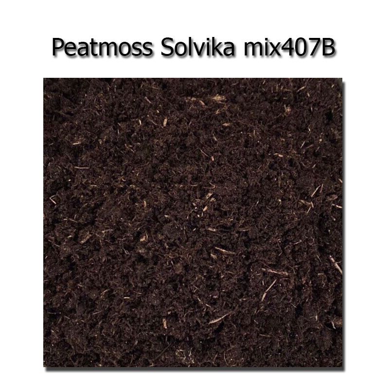 พีทมอส SOLVIKA A-mix ขนาด 70 ลิตร ( Peatmoss Solvika mix407B เนื้อเดียว ...