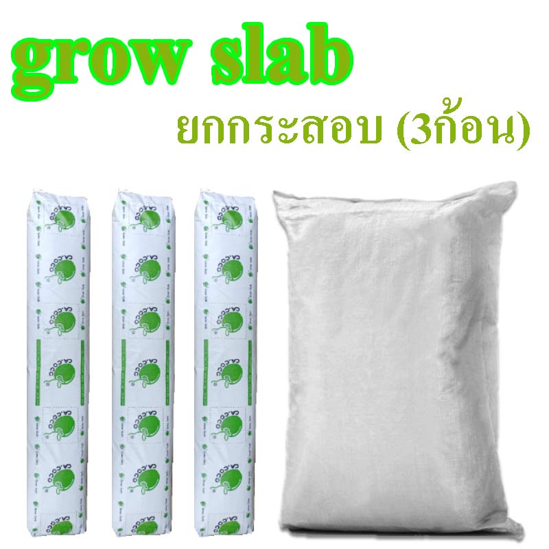 grow slab ยกกระสอบ (3ก้อน) ()